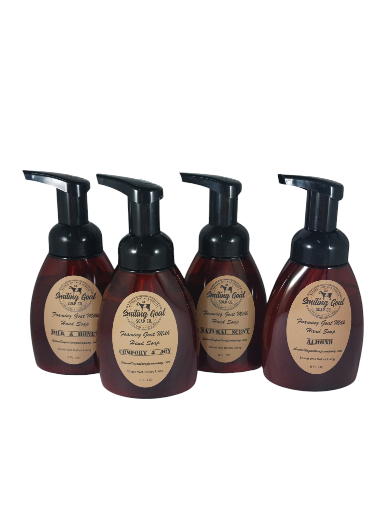 Foaming Hand Soaps – The Smiling Goat Soap Company